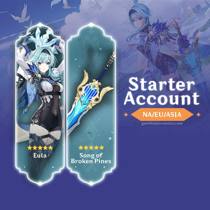 Eula - Genshin Impact Starter Accounts – Genshin Accounts