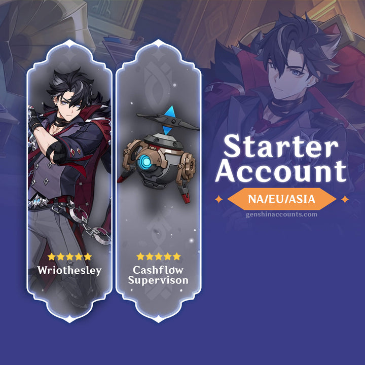 Wriothesley - Genshin Impact Starter Accounts – Genshin Accounts