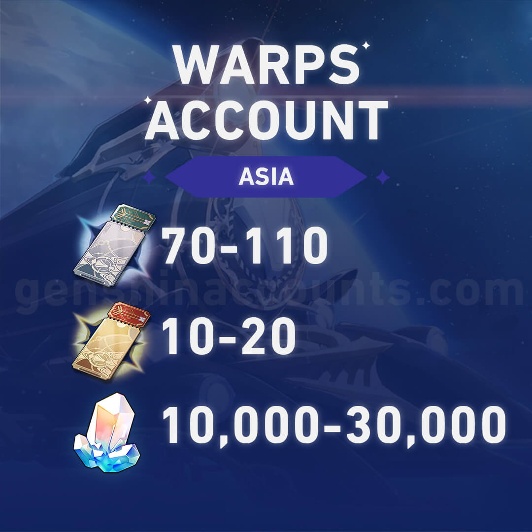 Honkai: Star Rail Self Roll Starter Accounts – Genshin Accounts