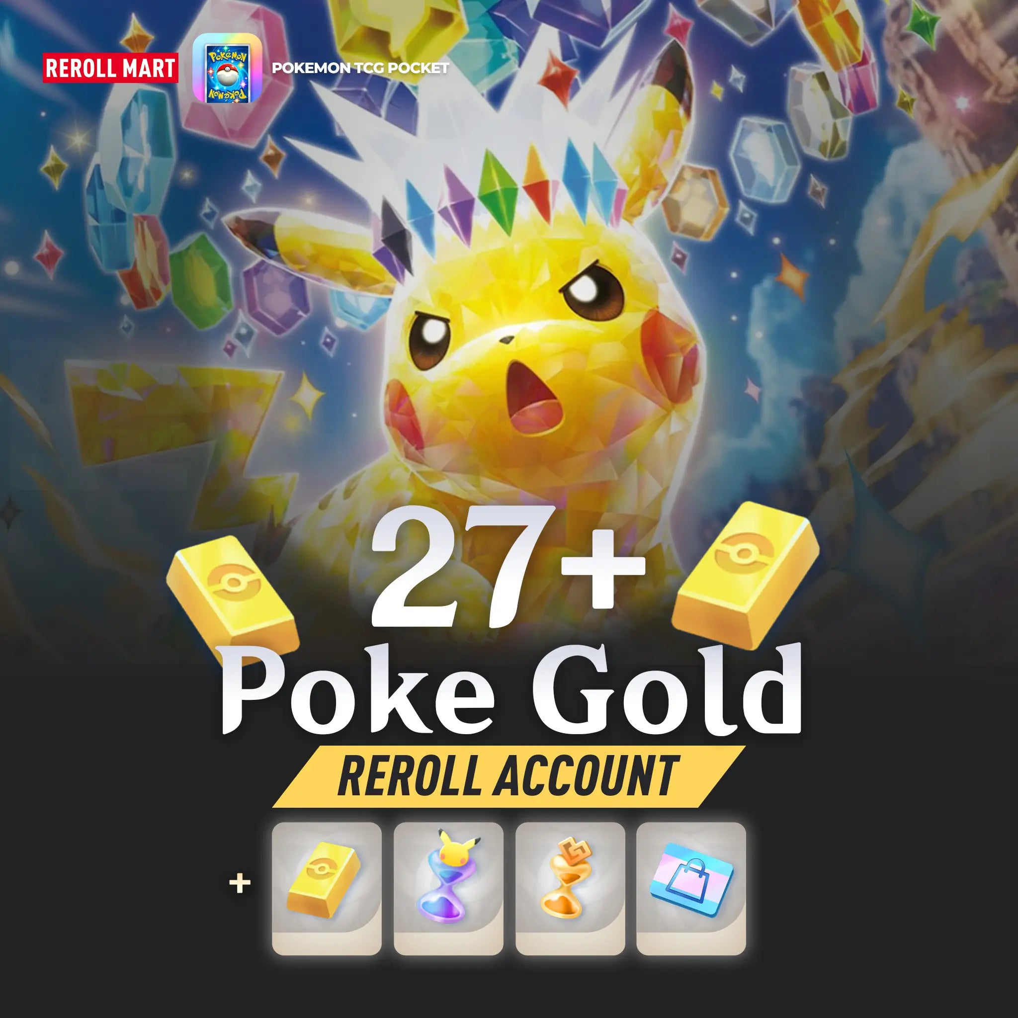 Pokemon TCG Pocket Starter Account (Global) – Genshin Accounts